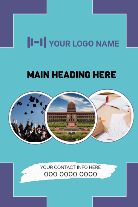 educational poster|academy poster|institute Template | PosterMyWall